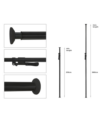 Autopole 210-380 cm
